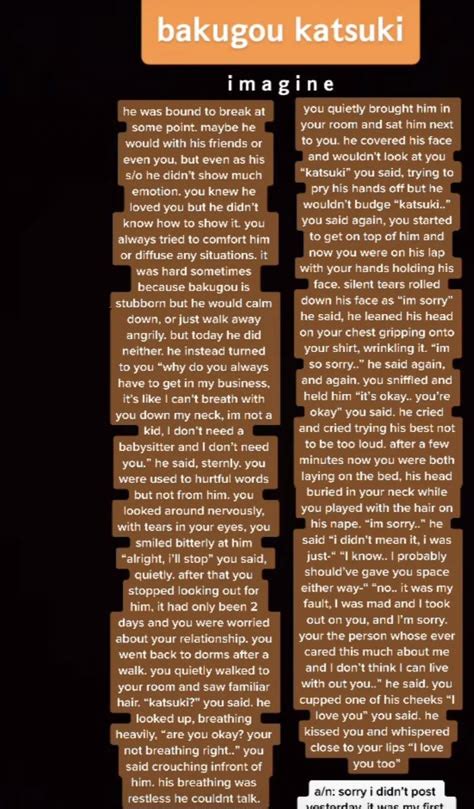 Bakugo Headcanons With Yn Spicy