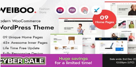 Weiboo Multipurpose WooCommerce Theme
