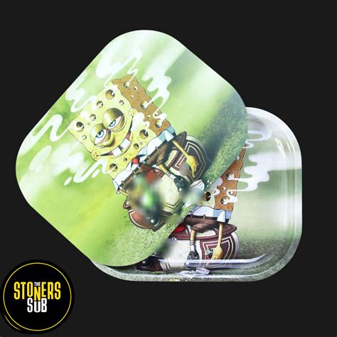 Spongebob Tray And Magnetic Lid Set The Stoners Sub