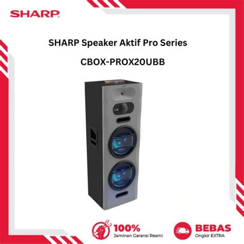 Jual Sharp Speaker Aktif Pro Series Cbox Prox20ubb Jakarta Utara