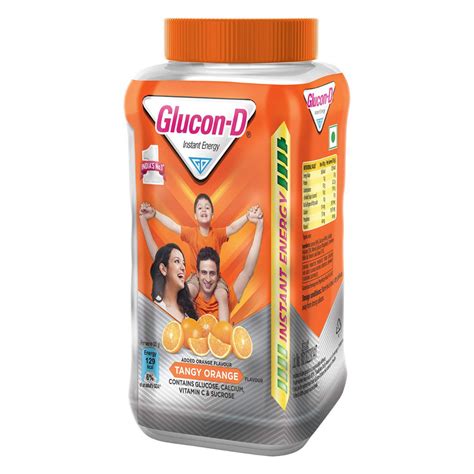 Buy Glucon D Instant Energy Drink Tangy Orange Flavour Powder 400 Gm