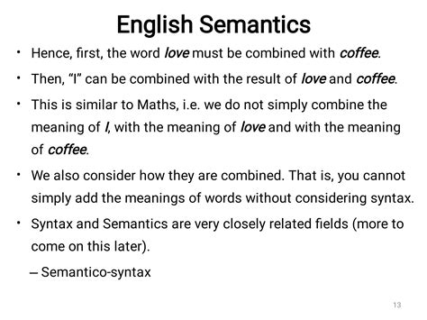 English Semantics And Pragmatics Ppt 1pdf