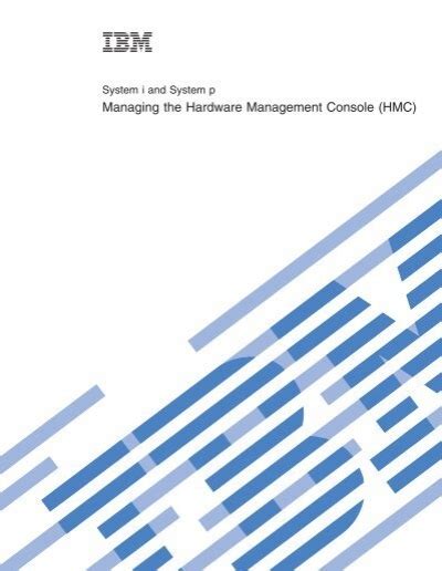 Managing The Hardware Management Console IBM