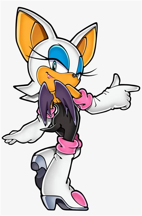 Anime Sonic The Hedgehog Rouge The Bat Official Rouge The Bat Png Transparent Png