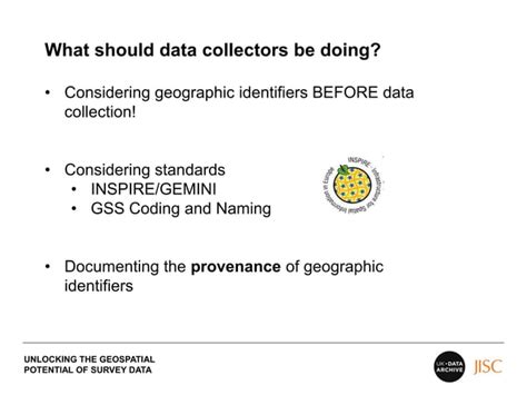 Unlocking The Geospatial Potential Of Survey Data Ppt