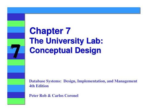 Ppt Chapter 7 The University Lab Conceptual Design Powerpoint