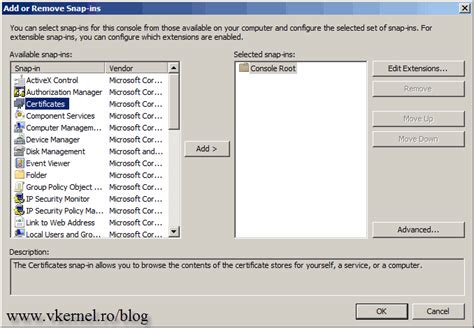 Replacing The Default Self Signed Certificate On A Rd Session Host Server Adrian Costeas Blog