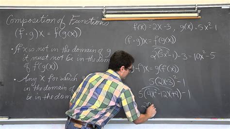 Composition Of Functions Youtube