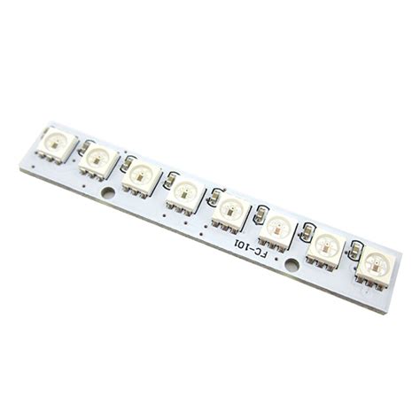 Ws2811 5050 Full Color Rgb Led Lamp Panel 8 Bit 5v Rainbow Led Module For Arduinostm32