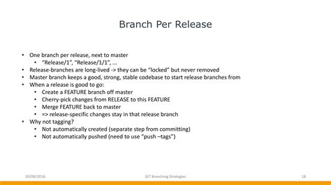 Git Branching Strategies Pptx