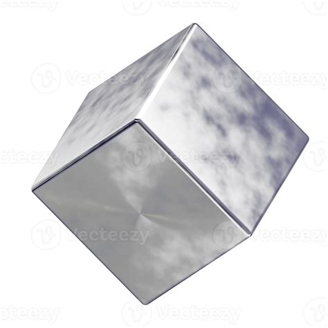 Rotating Metal Cube 60438719 Png