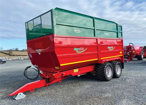 Silage Trailers Half Pipe Trailers For Forage Crops