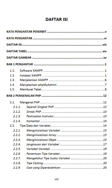E Book Pengantar Pemrograman Web Html Css Php Dan