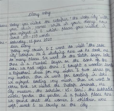 Solution Diary Entry And Story Writing Of Class 9th 54 Off