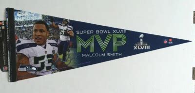 Malcolm Smith Seattle Seahawks Super Bowl Xlviii Mvp Player Premium