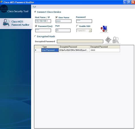 Cisco Decrypt Password Sheetaceto