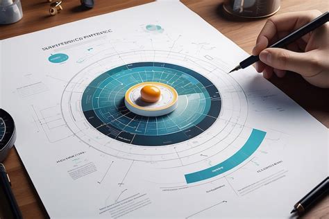 Scientific Diagram Illustration Mockup Premium Ai Generated Image