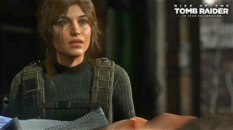 Lara Crying For Jonah Rise Of The Tomb Raider Pc Uhd 4k 60fps