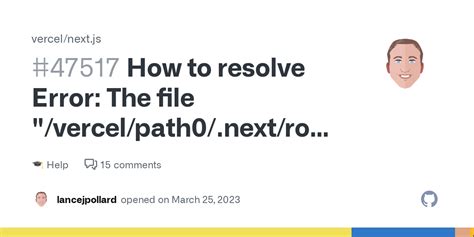 How To Resolve Error The File Vercelpath0nextroutes Manifest