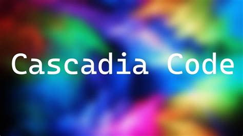 How To Download And Install Cascadia Code Font In Windows 10