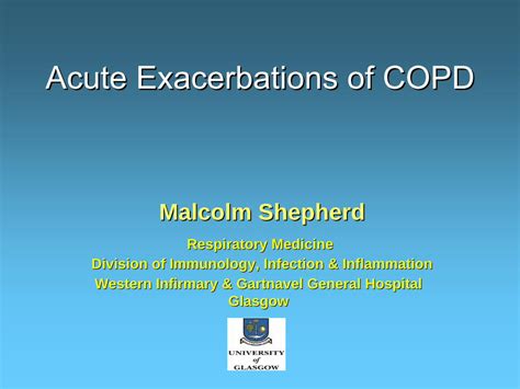 PDF Acute Exacerbations Of COPD Gla Ac Uk Acute Exacerbations Of