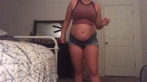 Chubby Girl Outgrew Clothes Part 2