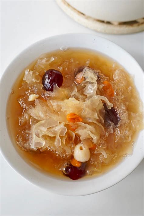 Snow Fungus Dessert Soup Eats With Jamie