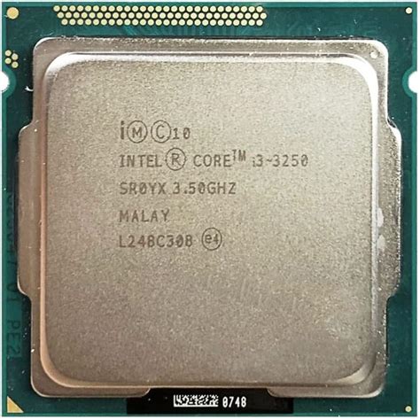 Amazon Core I3 3250 I3 3250 3 5 Ghz デュアルコア クアッドスレッド Cpu プロセッサ 3m 55w Lga 1155 Chyyac Cpu 通販