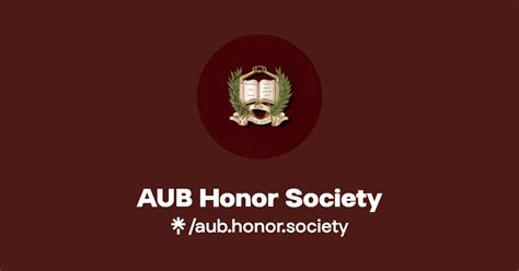 Aub Honor Society Instagram Linktree