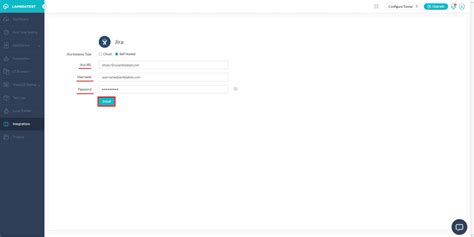 Self Hosted Jira Integration Lambdatest Lambdatest