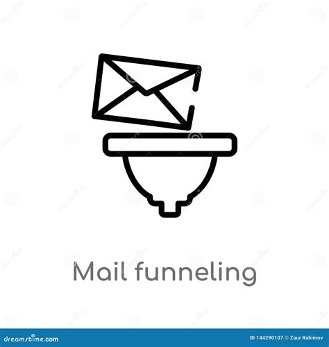 Outline Set Of Web Mail Ab Testing And Spanner Line Icons For Web App Pictogram Icon Vector
