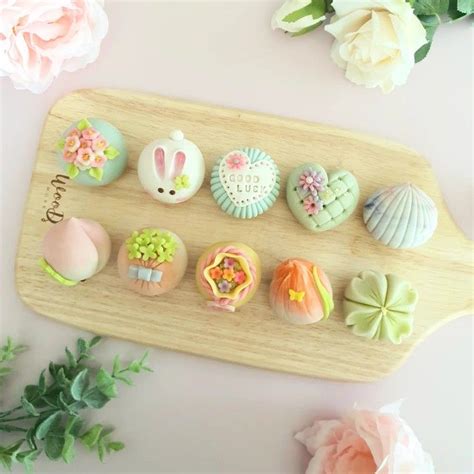 순수화과 수능응원 화과자 디저트