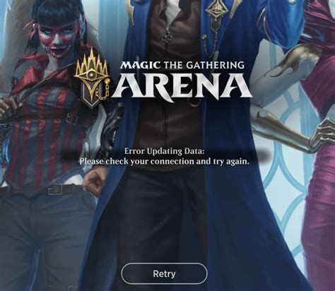 Error Updating Data Mac Rmagicarena