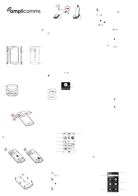 User Manual Amplicomms M50 English 2 Pages