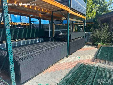 Оградни пана колове ограда врати декоративна мрежа в Строителни материали в гр София