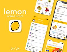 Lemon Mobile App UI UX Behance