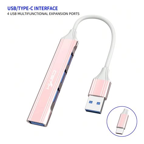 Hxsj Mini Usb Type C Hub Extensions Port Usb Expander Usb Ports And Usb Port