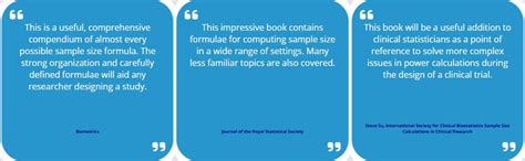 Sample Size Calculations In Clinical Research Chapman And Hall Crc Biostatistics Series
