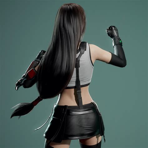 Ryan Reos Tifa Lockhart Ffvii Remake Fan Art