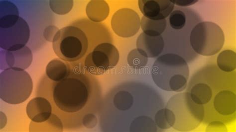 Abstract Black Circle Bokeh On The Colorful Backdrop Circles Bokeh Effect Background Geometric