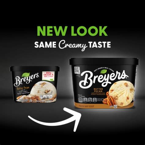 Breyers Frozen Dairy Dessert Butter Pecan 48 Oz Smiths Food And Drug