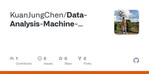 Github Kuanjungchendata Analysis Machine Learning