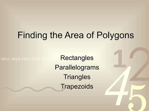 Polygons Ppt