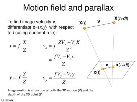 Ppt Dense Motion Estimation Powerpoint Presentation Free Download Id2388506