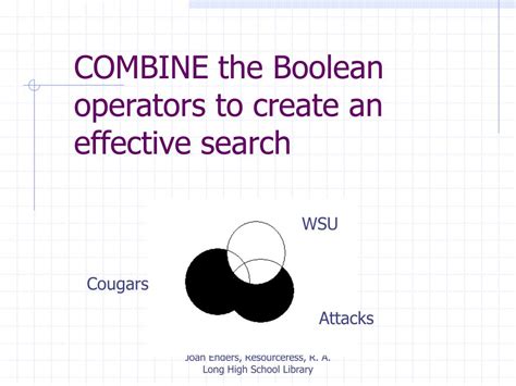 Ppt Mastering Boolean Logic Internet Search Strategies Powerpoint Presentation Id 3052355