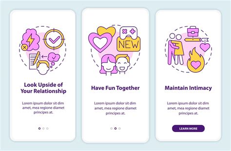 When You Arent Feeling It Onboarding Mobile App Screen Intimacy Walkthrough 3 Steps Editable