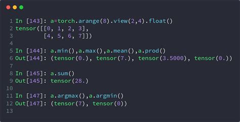 Pytorch基础知识九【统计属性】pytorch Prod Csdn博客
