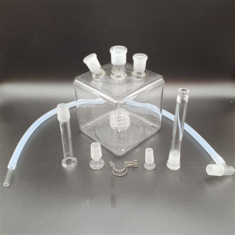 Big Box Mega Cube Style Bubbler 18mm Recommended Vape Supplies