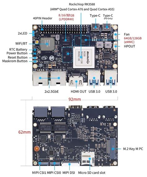 Banana Pi Bpi M7 Debuts As New Pico Itx Sized Single Board Computer With 8k Video Outputs