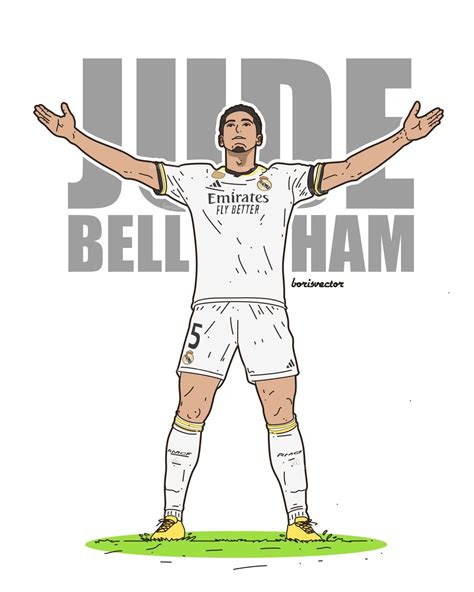 Jude Bellingham Ayam Jantan Gambar Orang Sepak Bola